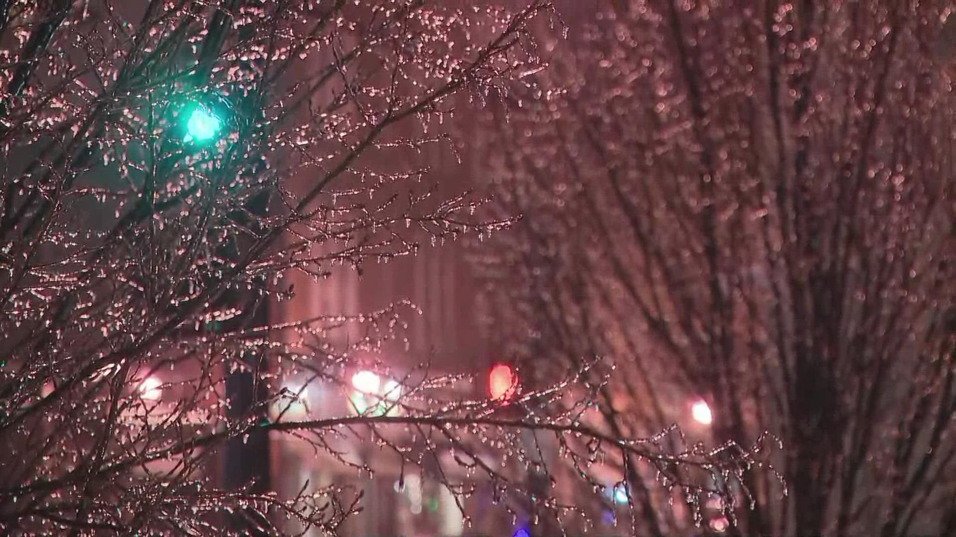 Freezing rain reported north of Central Ohio | 10tv.com