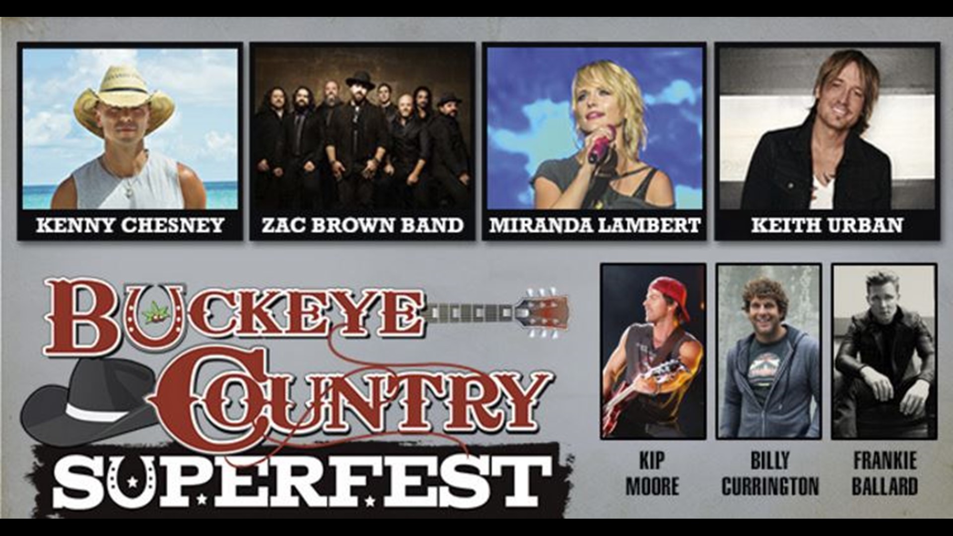 Lineup announced for 2017 Buckeye Country Superfest at Ohio Stadium ...
