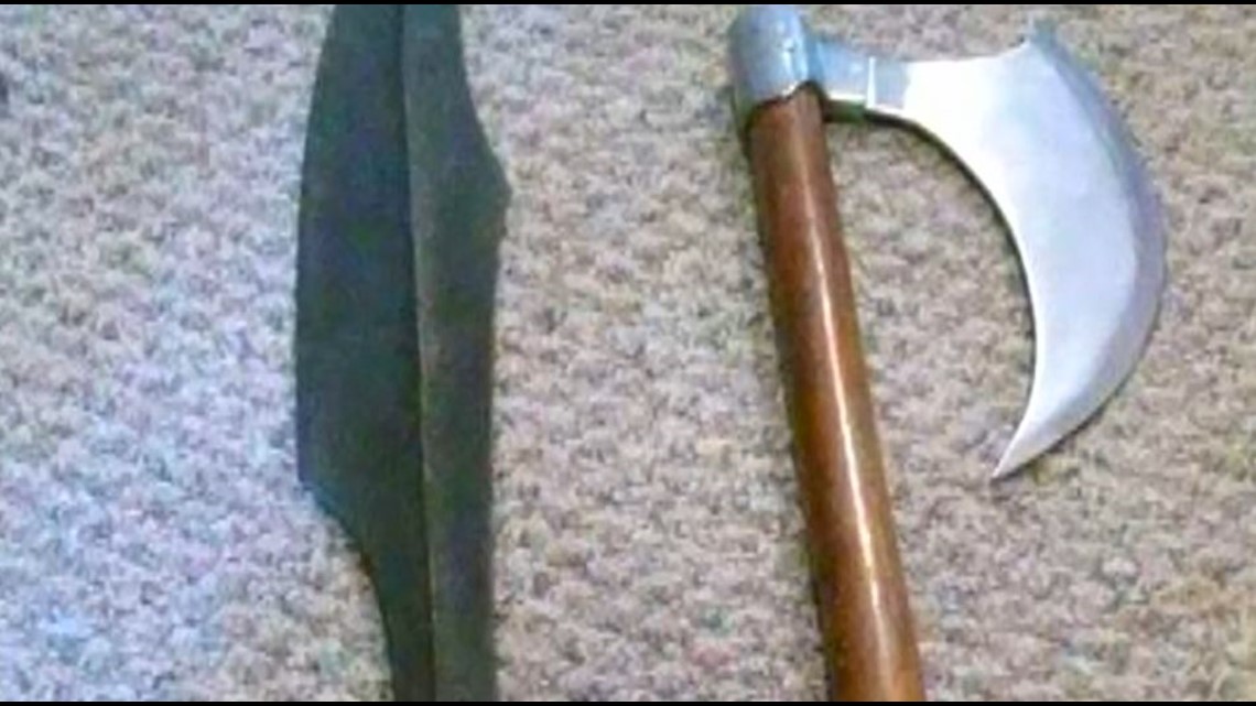 Michigan man uses battle ax to fight off intruder | 10tv.com