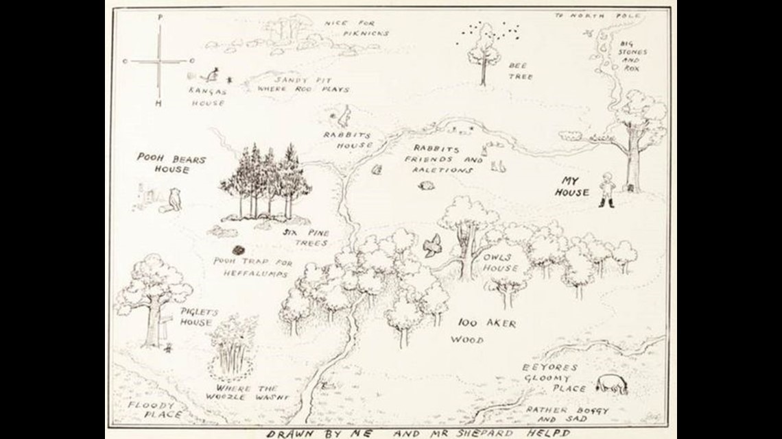 Original Winnie-the-Pooh map breaks auction record | 10tv.com