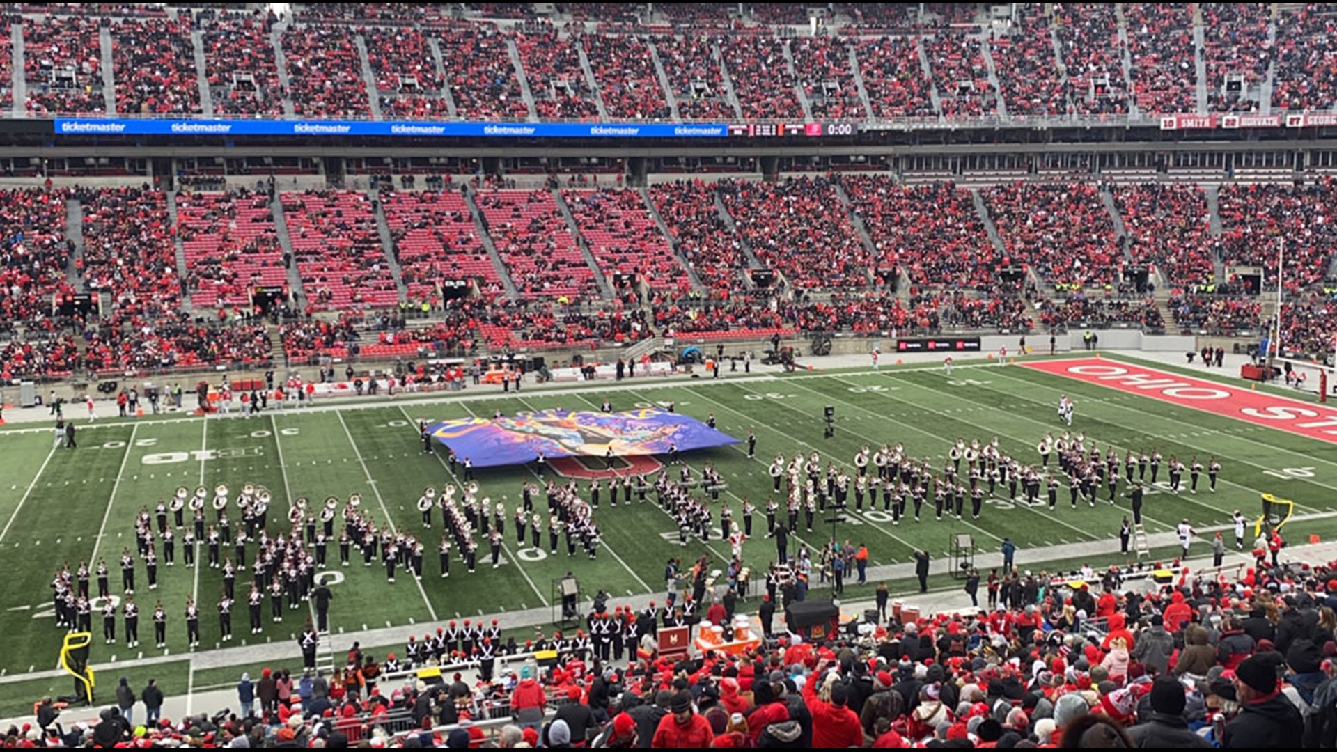 WATCH: Ohio State Marching Band "The Music of Santana" halftime show | 10tv.com