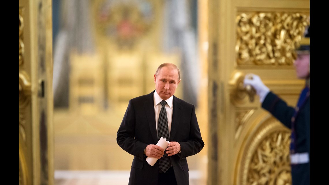 Putin takes oath of office for 4th term as Russian president | 10tv.com