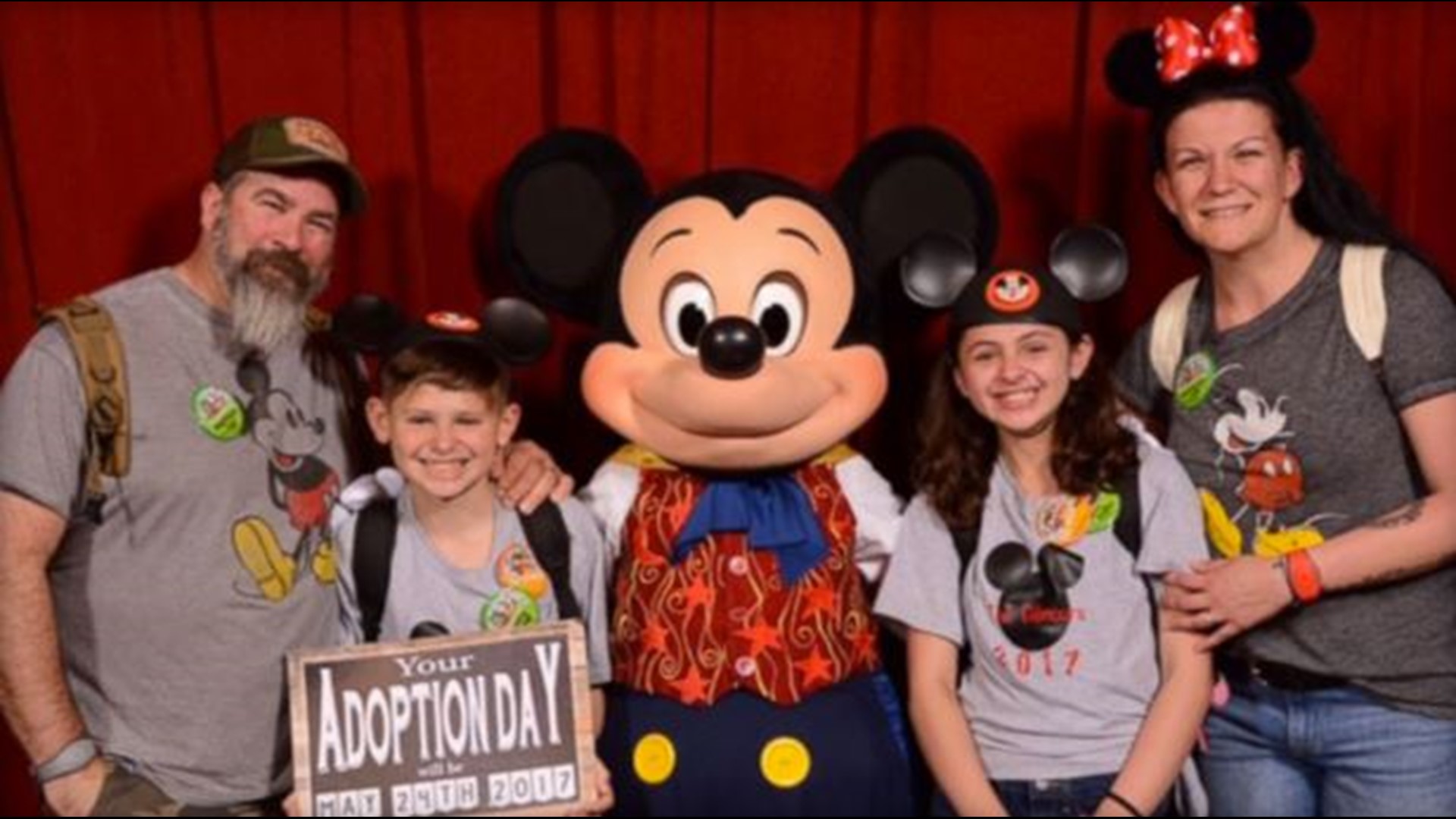 Mickey Mouse surprises brother and sister with adoption news | 10tv.com