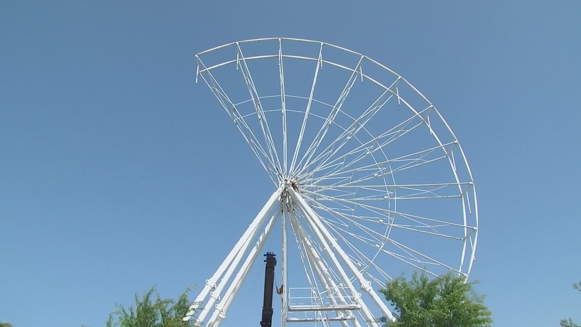 'Adventure Sky Wheel' being set up at Columbus Zoo | 10tv.com