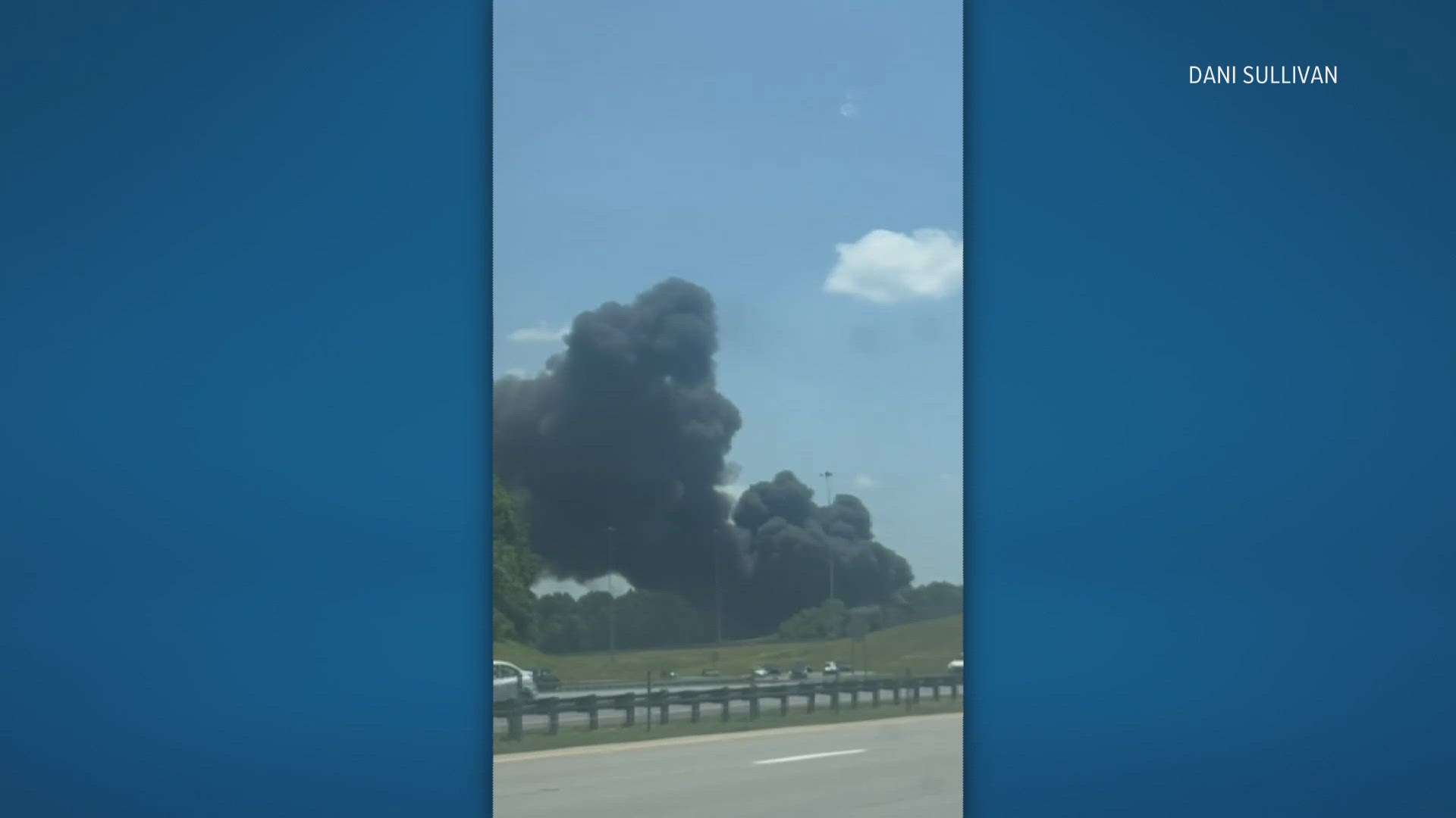 Tanker truck overturns on I-270 in northeast Columbus causing large ...