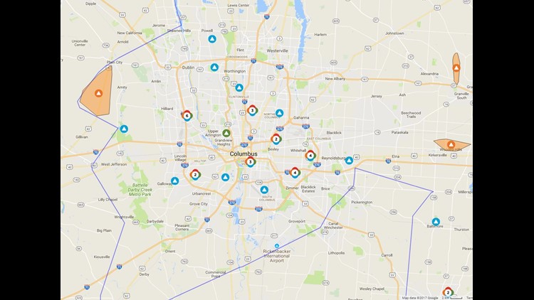 AEP reports thousands without power across central Ohio | 10tv.com