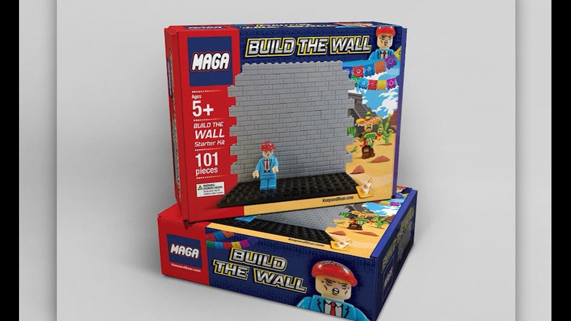 'MAGA' building blocks toy set encourages kids to 'build the wall ...