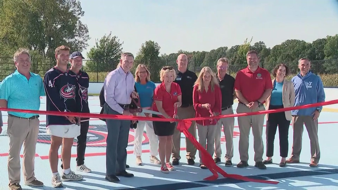 CBJ Foundation, YMCA open youth hockey rink in Delaware County | 10tv.com