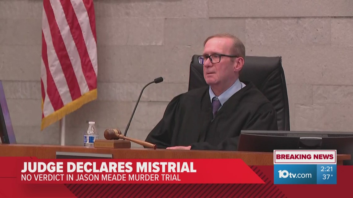 Judge declares mistrial in Jason Meade's murder trial after jury fails ...