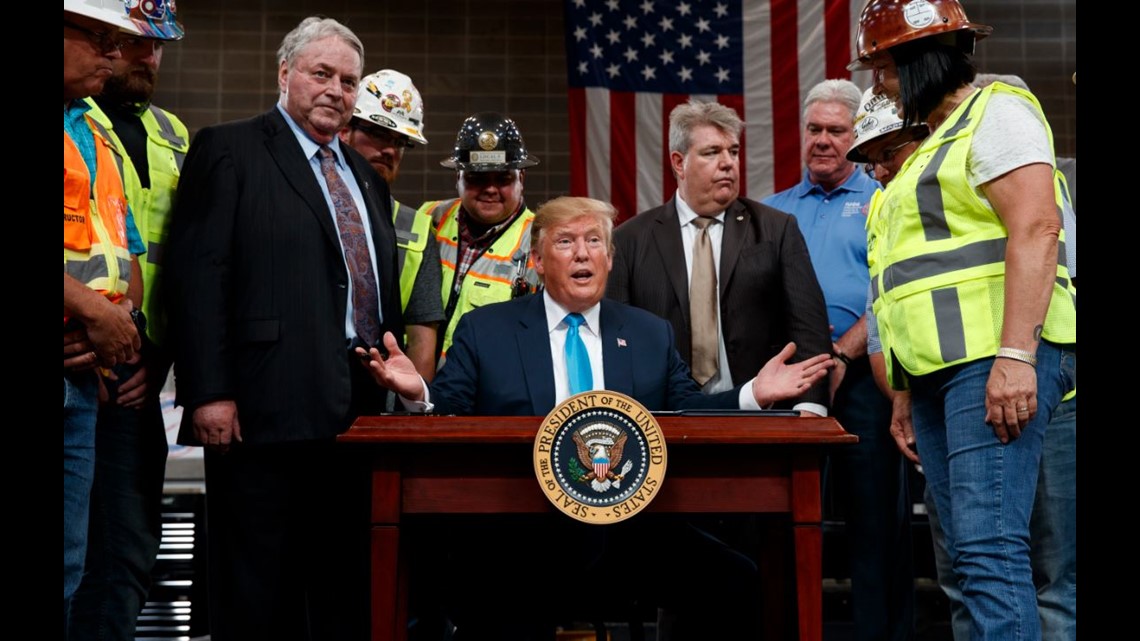 Trump signs orders to speed up energy projects, pipelines | 10tv.com