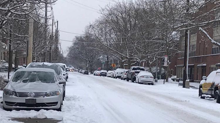 Central Ohio sees 2-8" of snow, leading to school closings & hazardous ...