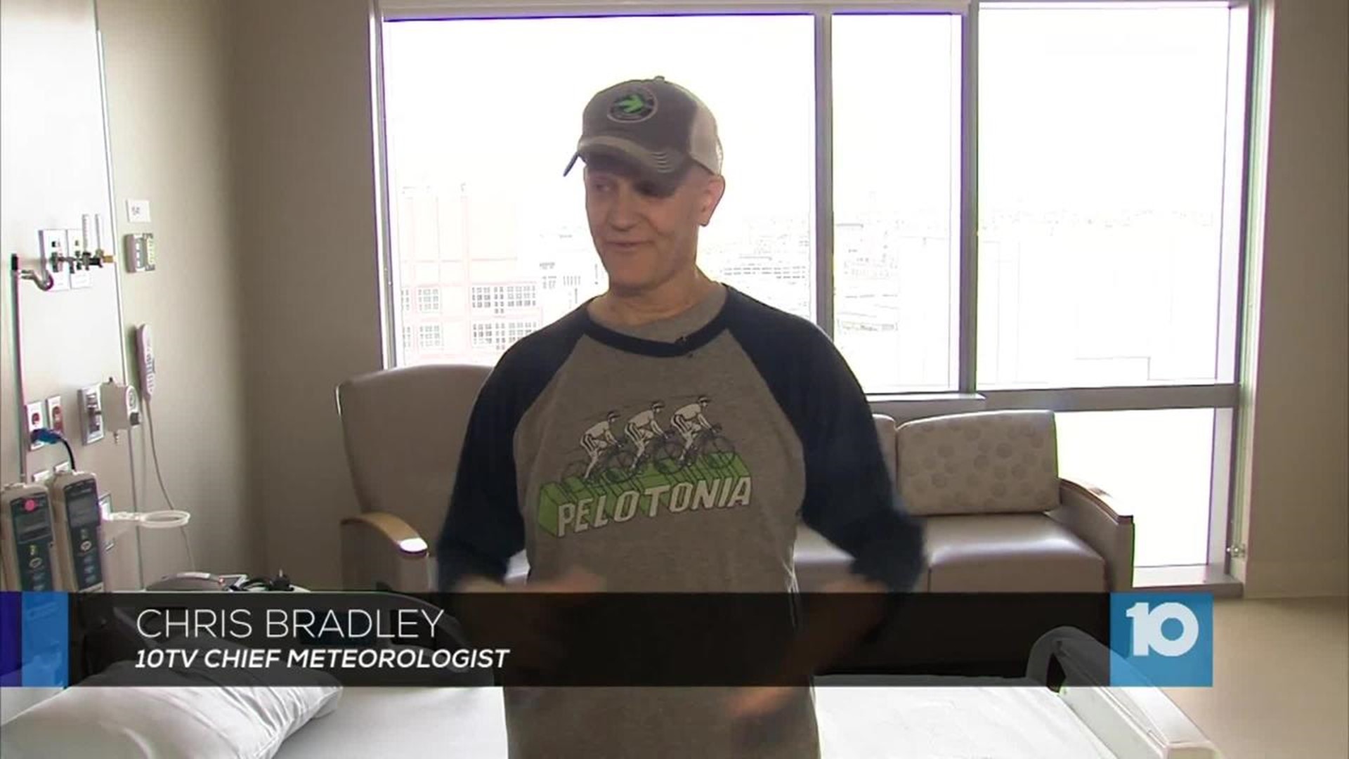 Chris Bradley is cancer free and going home | 10tv.com