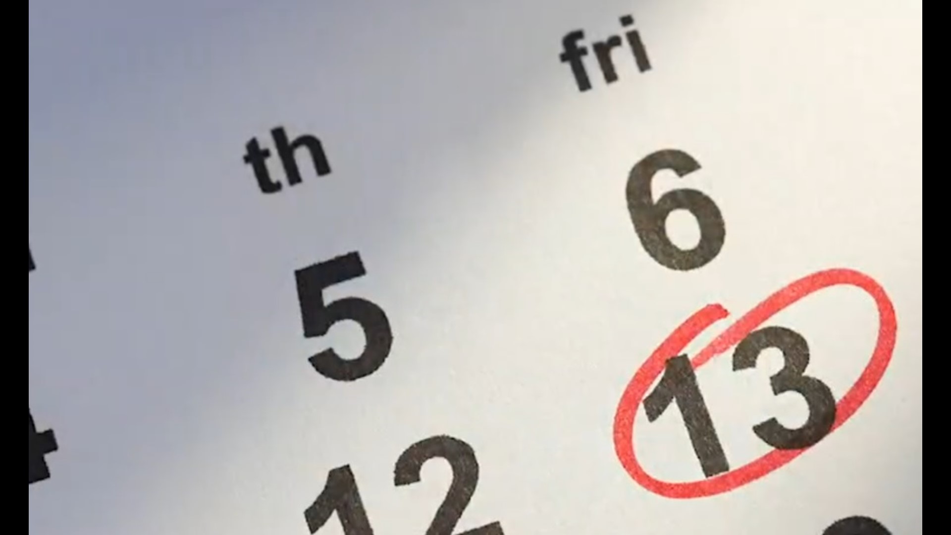 This Friday the 13th falls 13 weeks since the last Friday the 13th ...