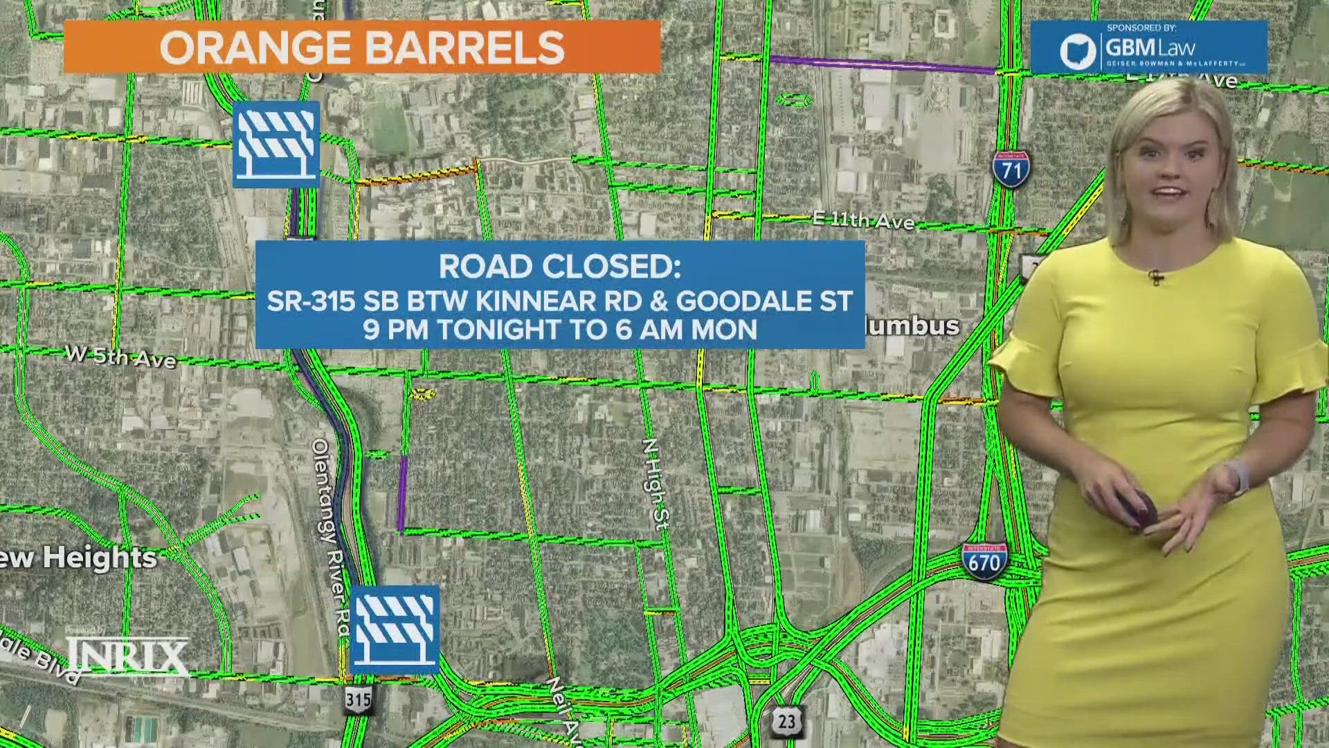 State Route 315 SB closure in effect until Monday morning | 10tv.com