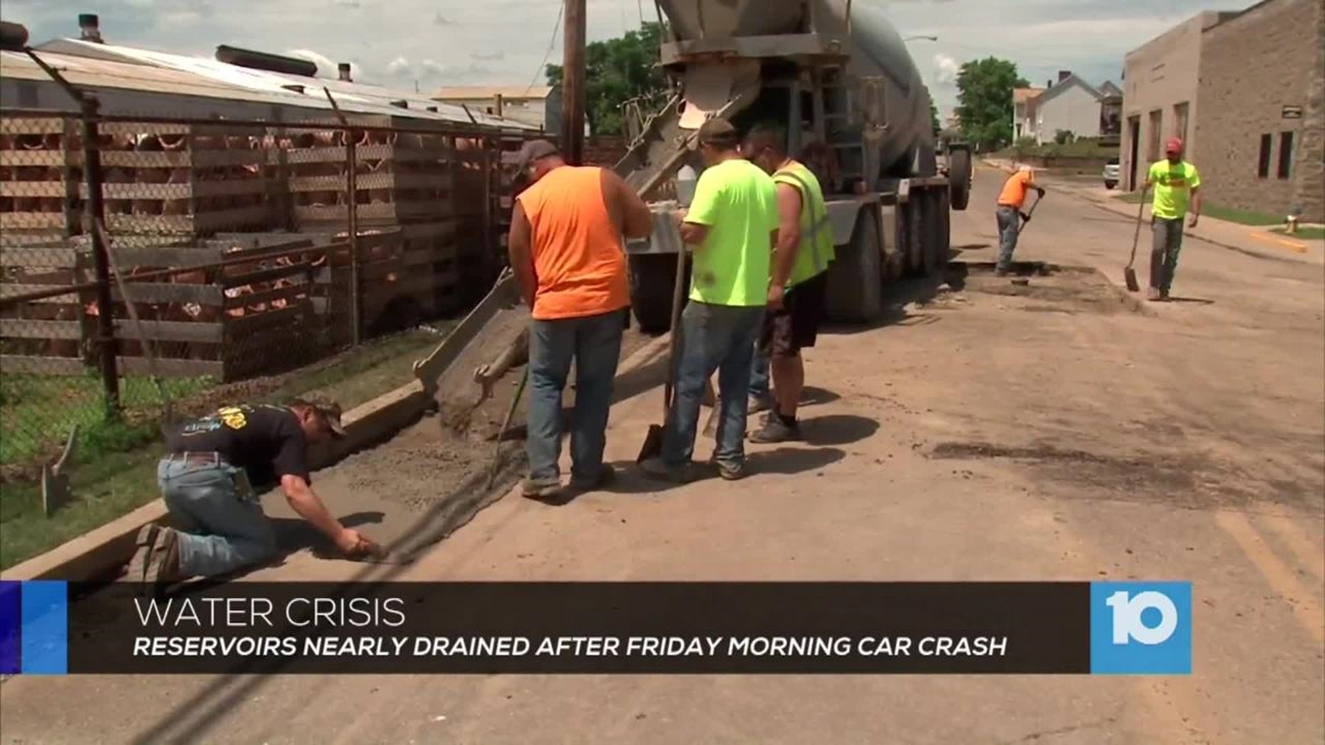 UPDATE: Water ban lifted after car accident leaves City of Logan ...