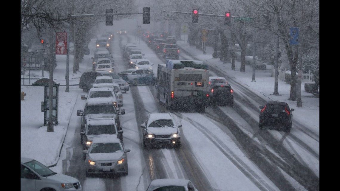Seattle receives the most snow in 70 years, bitter cold temperatures ...