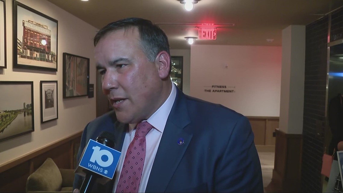 Andrew Ginther declares victory in Columbus mayoral race, defeating Joe ...