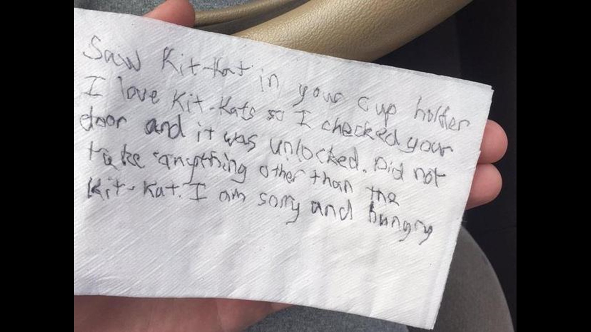 Hershey has big surprise for college student who had Kit Kat stolen ...