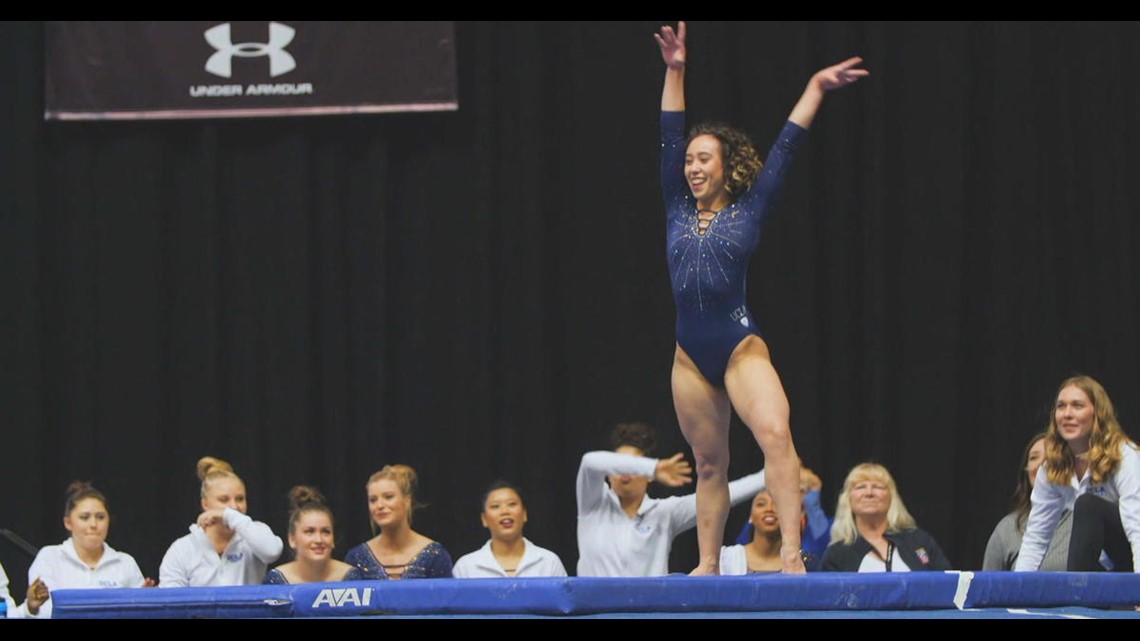 Electrifying UCLA gymnast: “What you see is literally how I feel ...