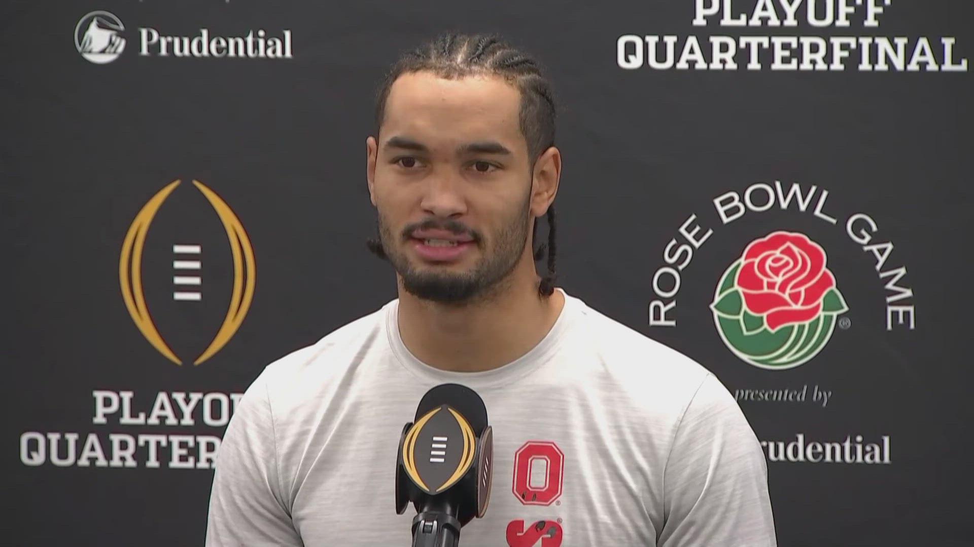 'We have our full focus on Oregon': WR Emeka Egbuka talks ahead of Rose ...