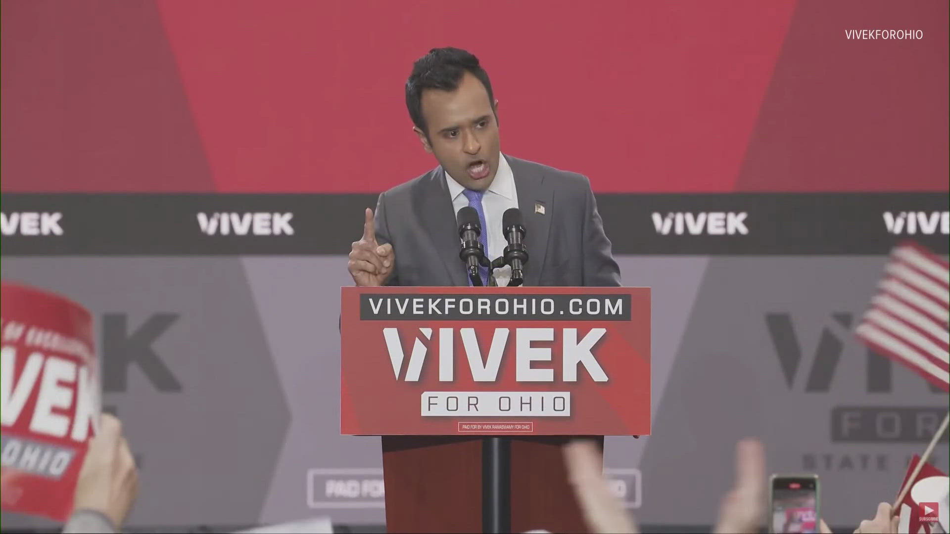 Vivek Ramaswamy announces 2026 campaign for Ohio governor | 10tv.com