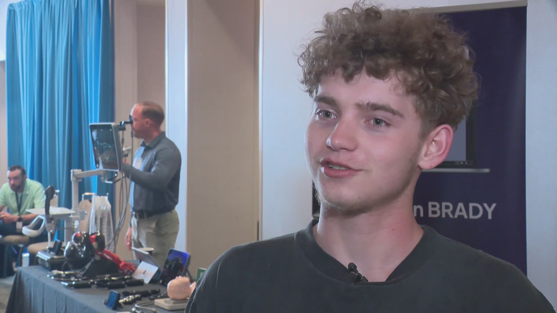 19-year-old shooting survivor helps honor EMS personnel who saved his ...