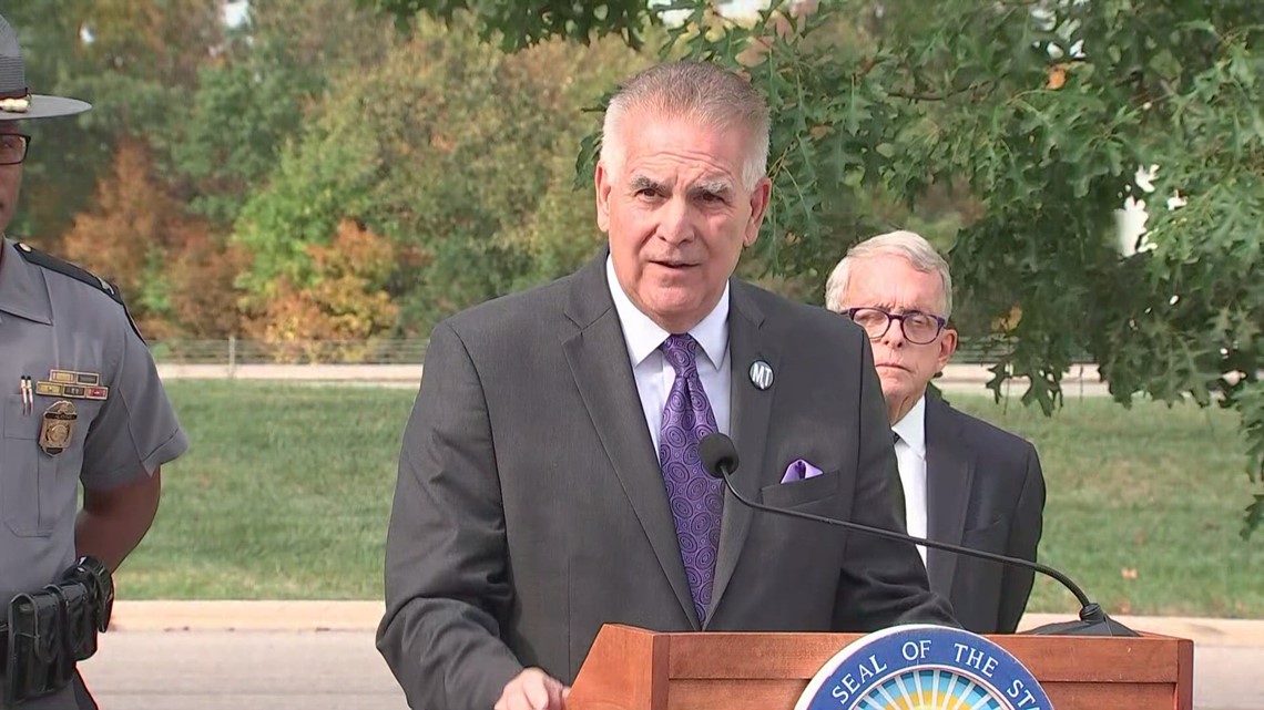 Dom Tiberi delivers remarks as enforcement of Ohio's distracted driving ...