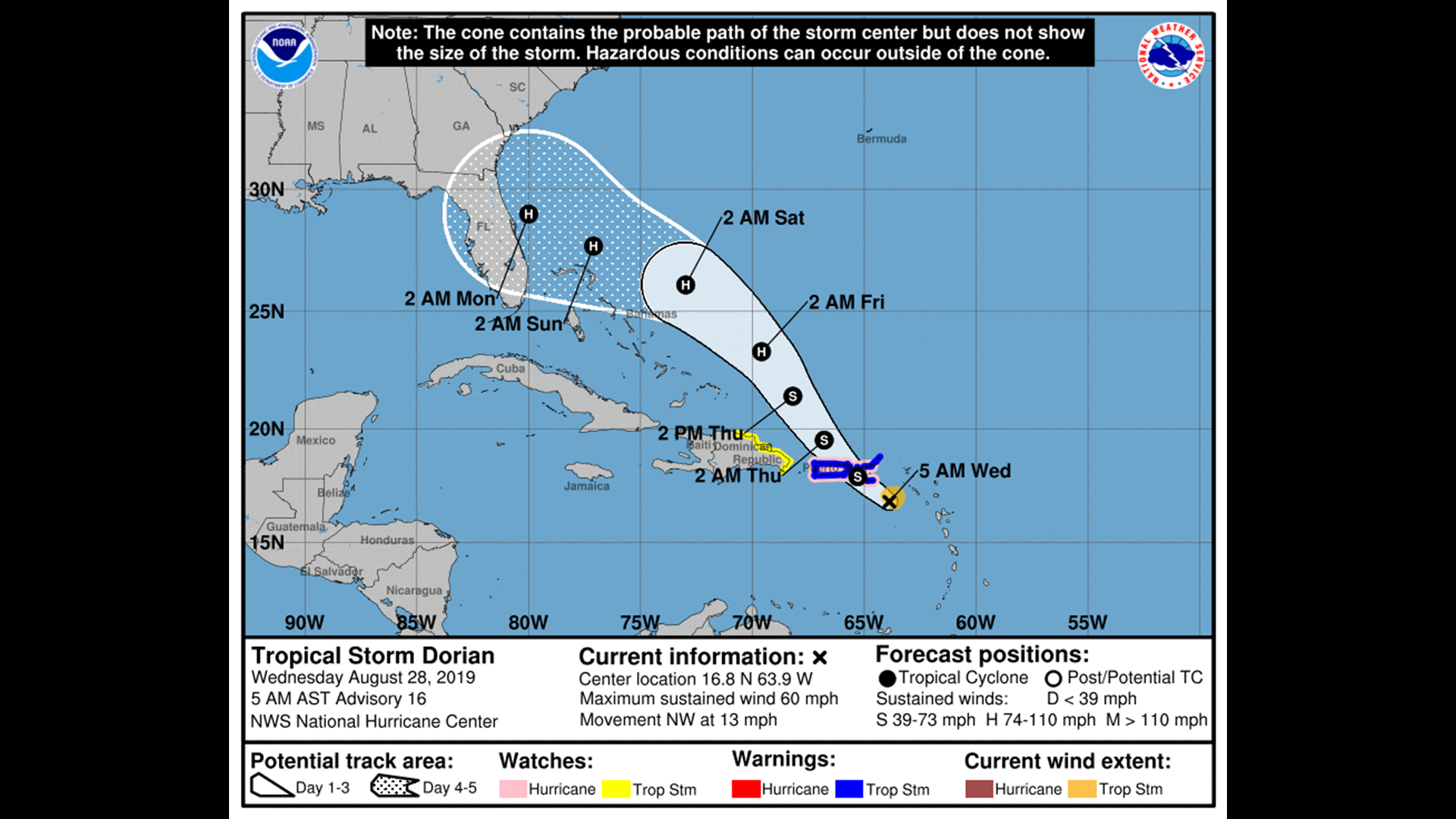 Tracking Hurricane Dorian | 10tv.com