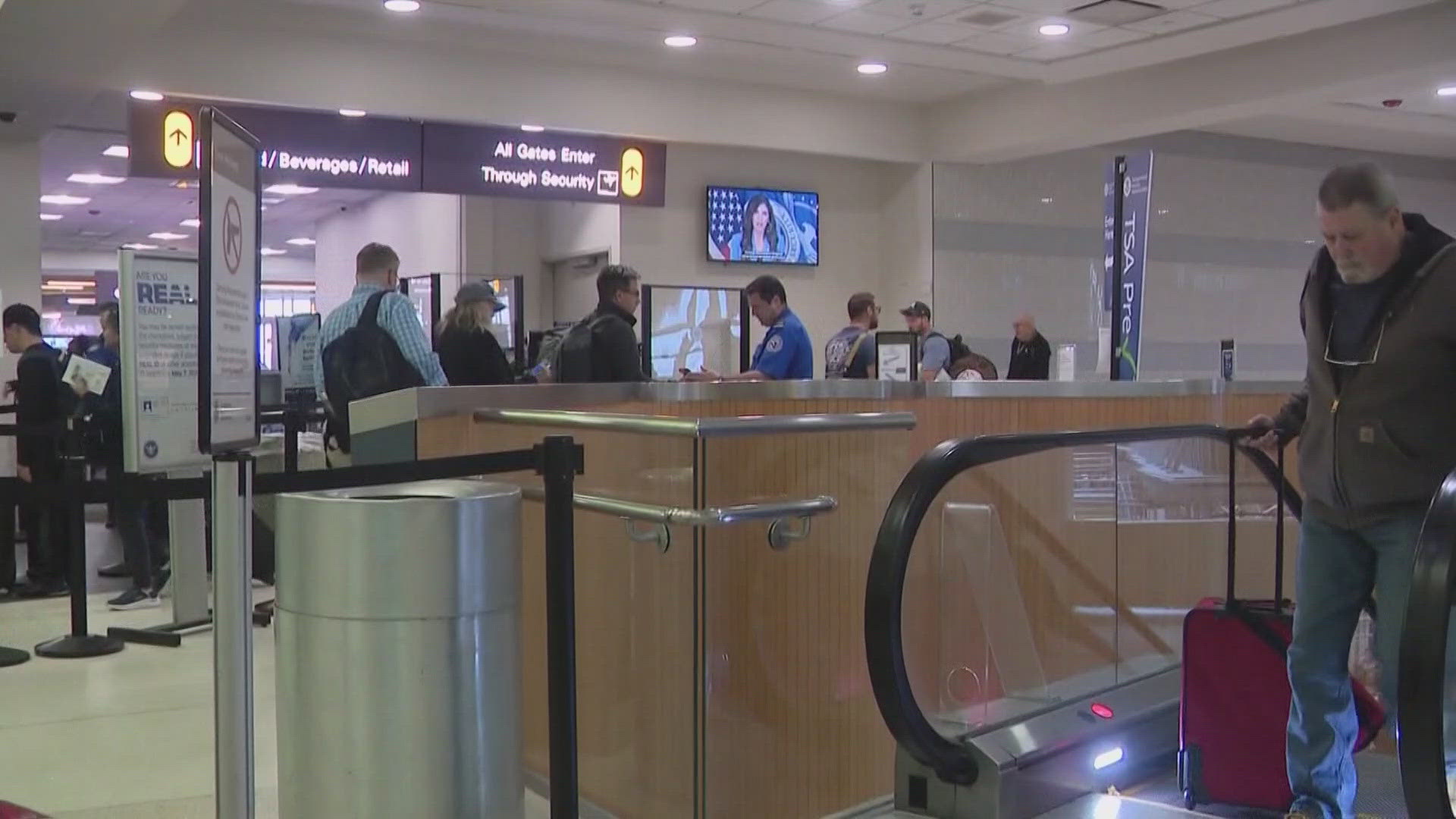 Columbus airports not showing DHS Secretary Kristi Noem video | 10tv.com