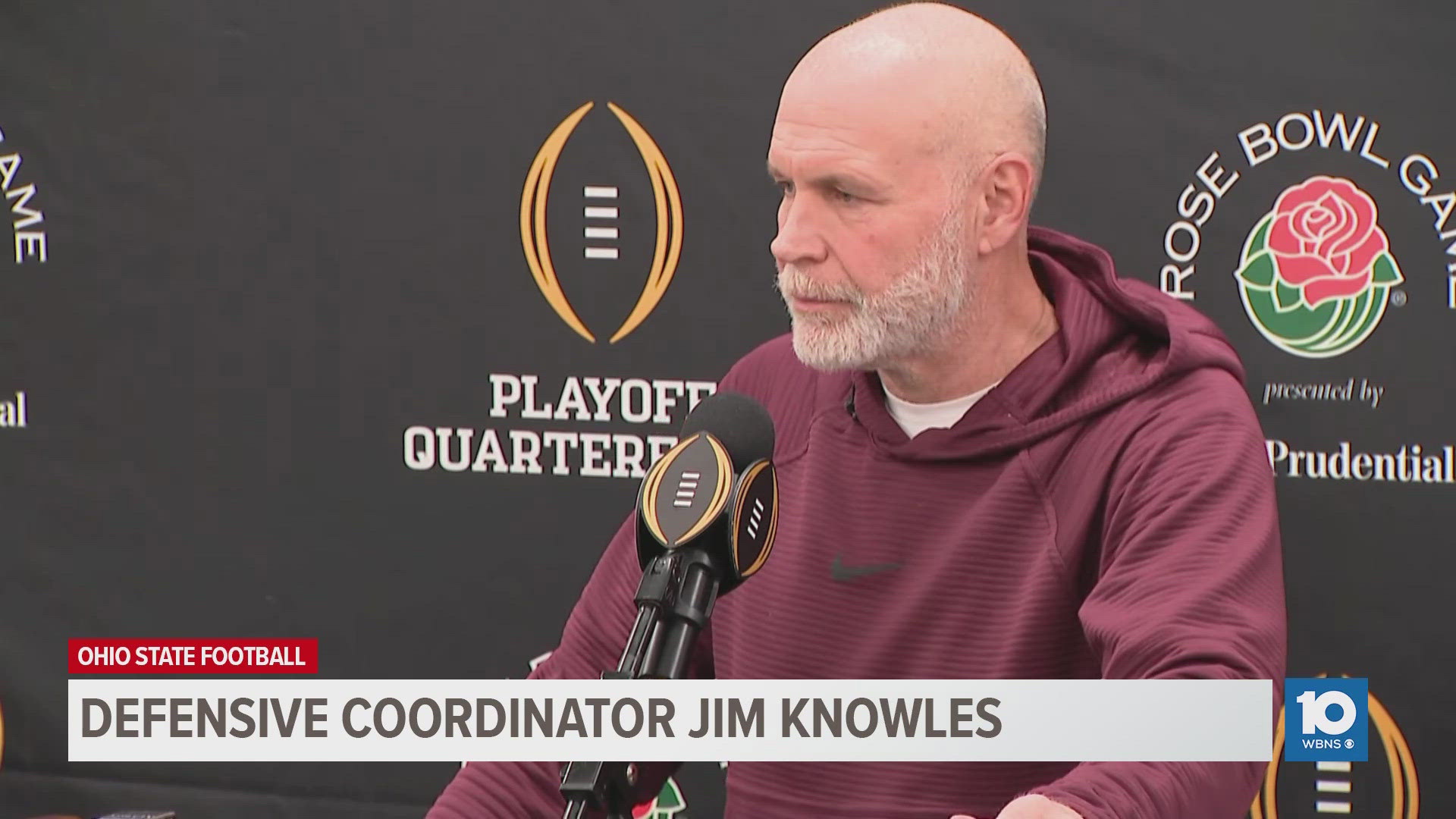 Ohio State defensive coordinator Jim Knowles looks ahead to rematch ...