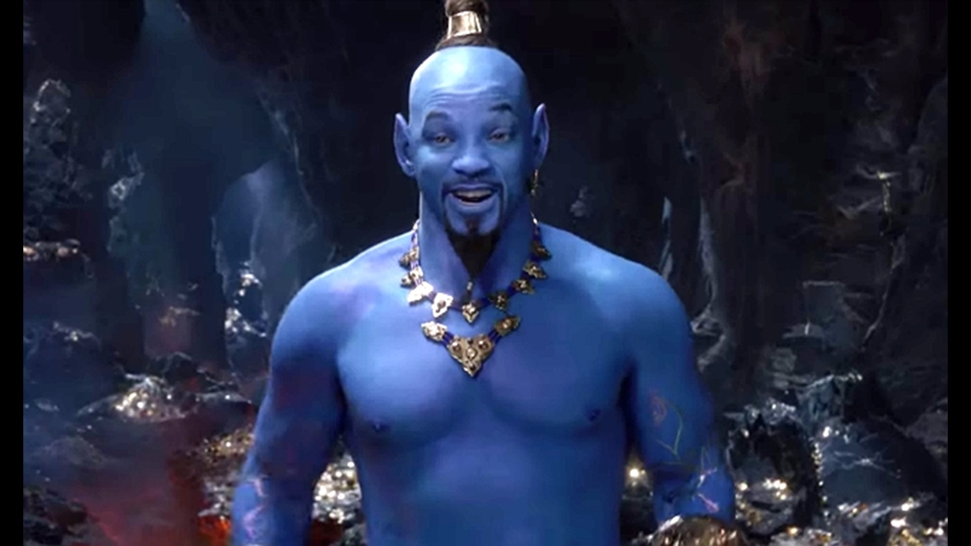 Disney drops teaser video for live-action "Aladdin" movie showing Genie ...