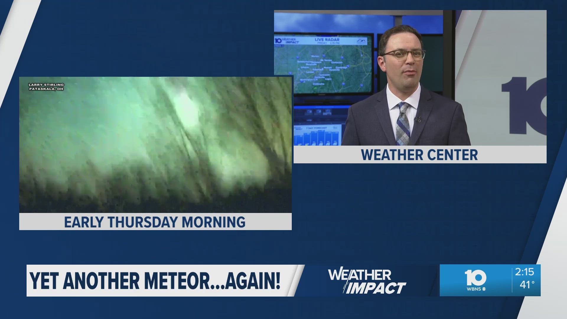 Another fireball meteor spotted over Ohio | 10tv.com