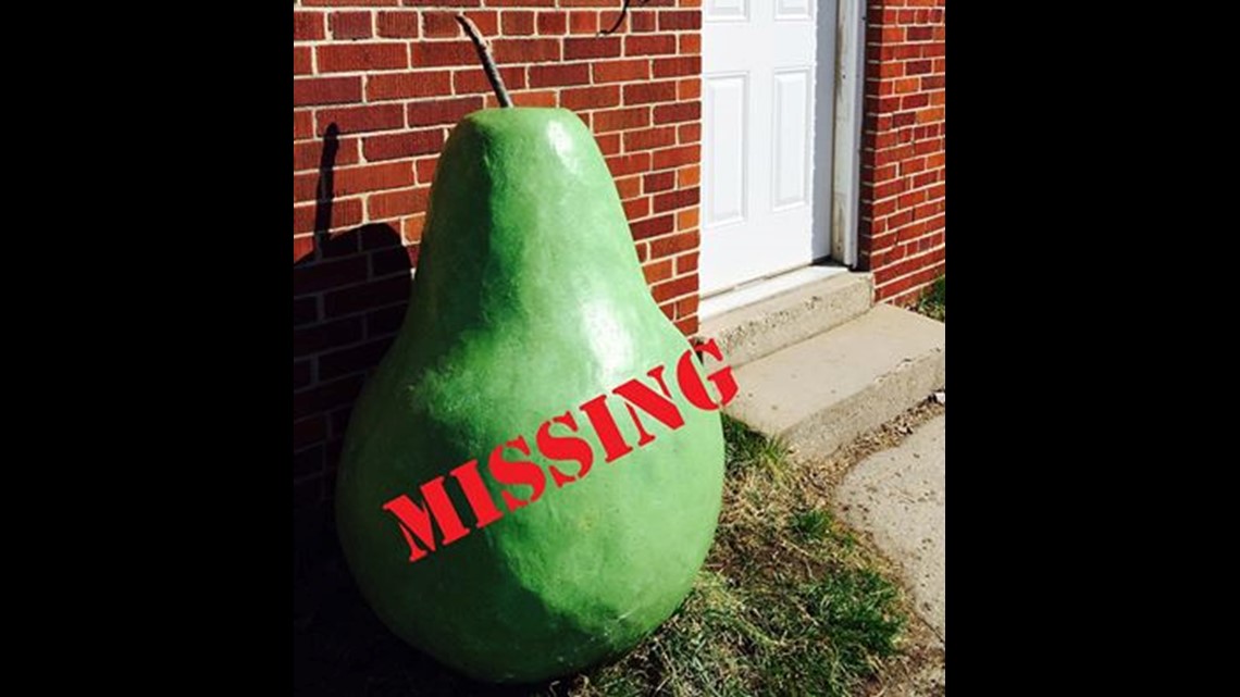 300 Pound Pear Stolen From Outside The Ethical Arts Collective in ...