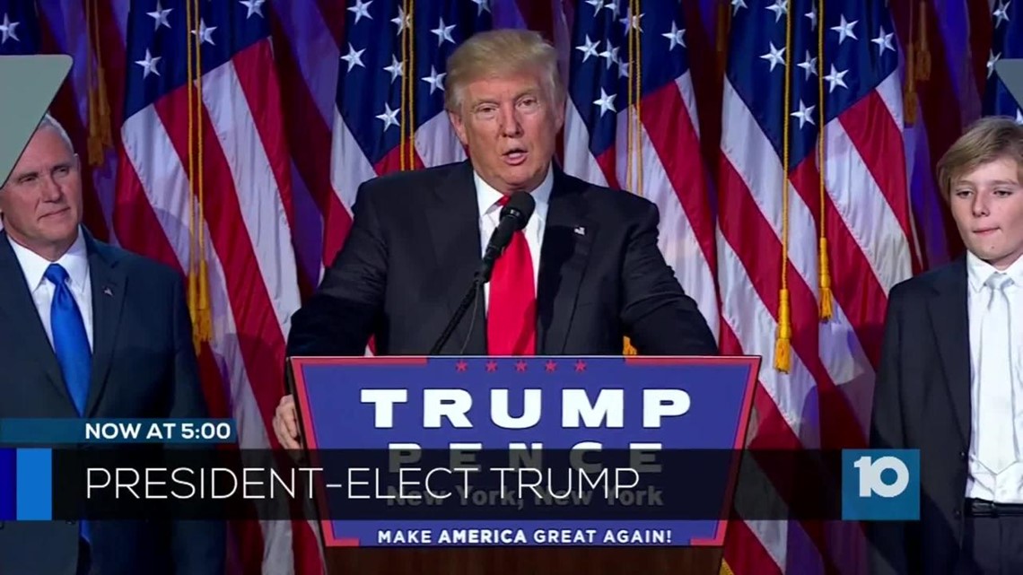 Trump wins White House in astonishing victory | 10tv.com