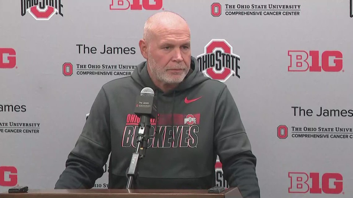 Jim Knowles | Ohio State-Toledo pregame press conference | 10tv.com