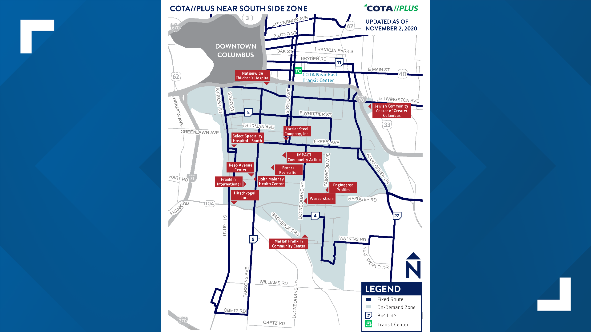 COTA launches on-demand microtransit service in south Columbus | 10tv.com