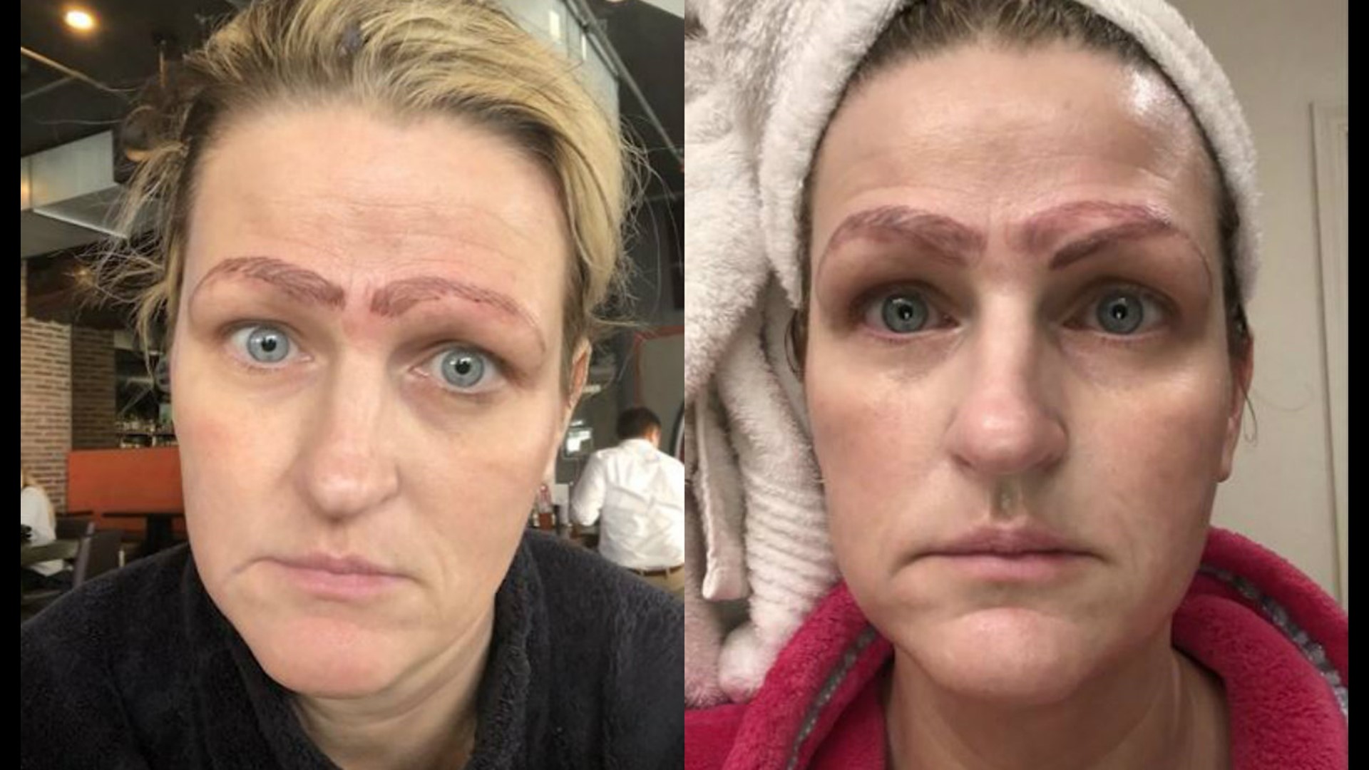 Botched microblading procedure left woman with 4 eyebrows | 10tv.com