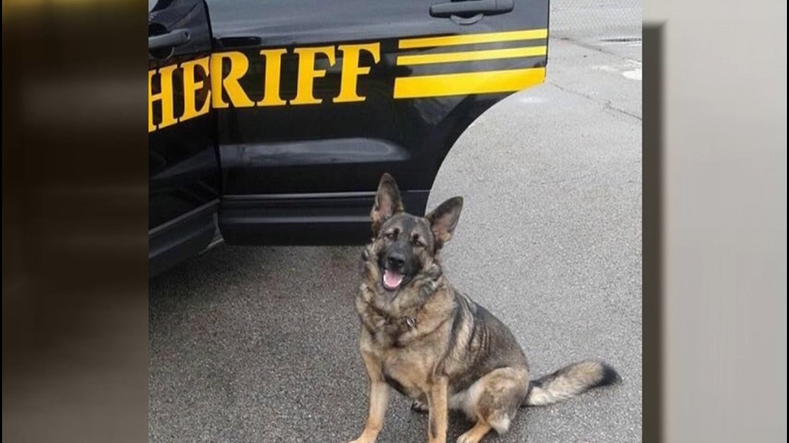 Franklin Co. Sheriff’s Office Honor Fallen K9 With Memorial Service ...