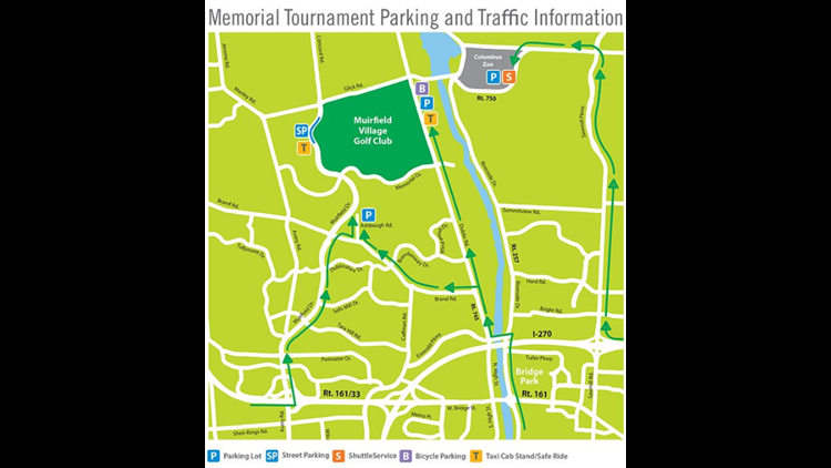How to get around Memorial Tournament traffic this weekend | 10tv.com