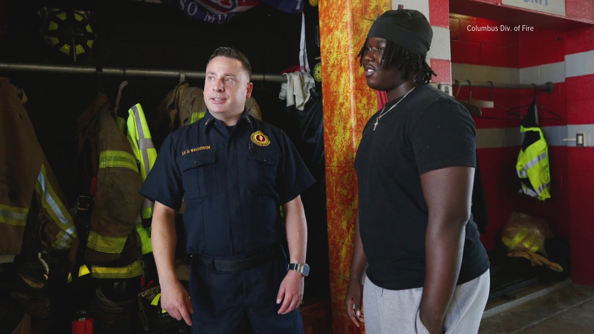 Columbus teen shot near high school meets first responders who saved ...