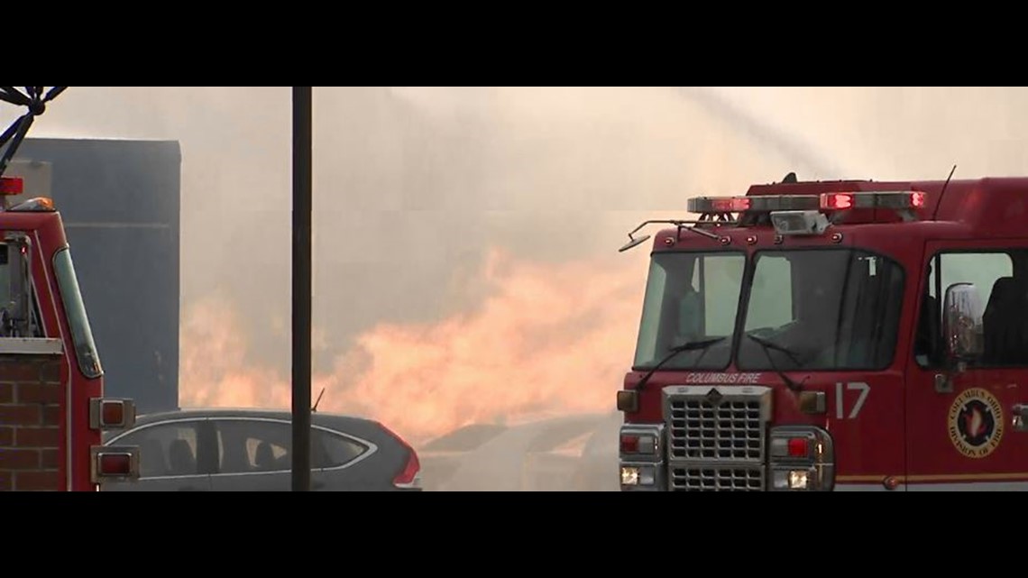 Gas leak causes explosion, massive fire in west Columbus | 10tv.com
