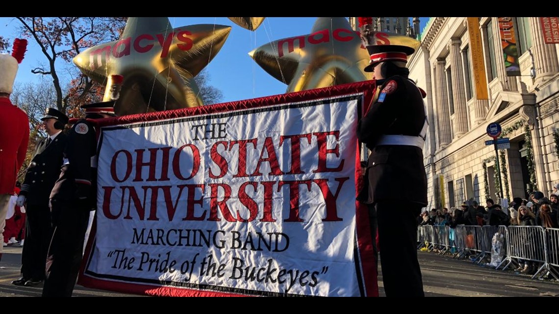 Photos & Video: OSU Marching Band's 1st Macy's Thanksgiving Day Parade ...
