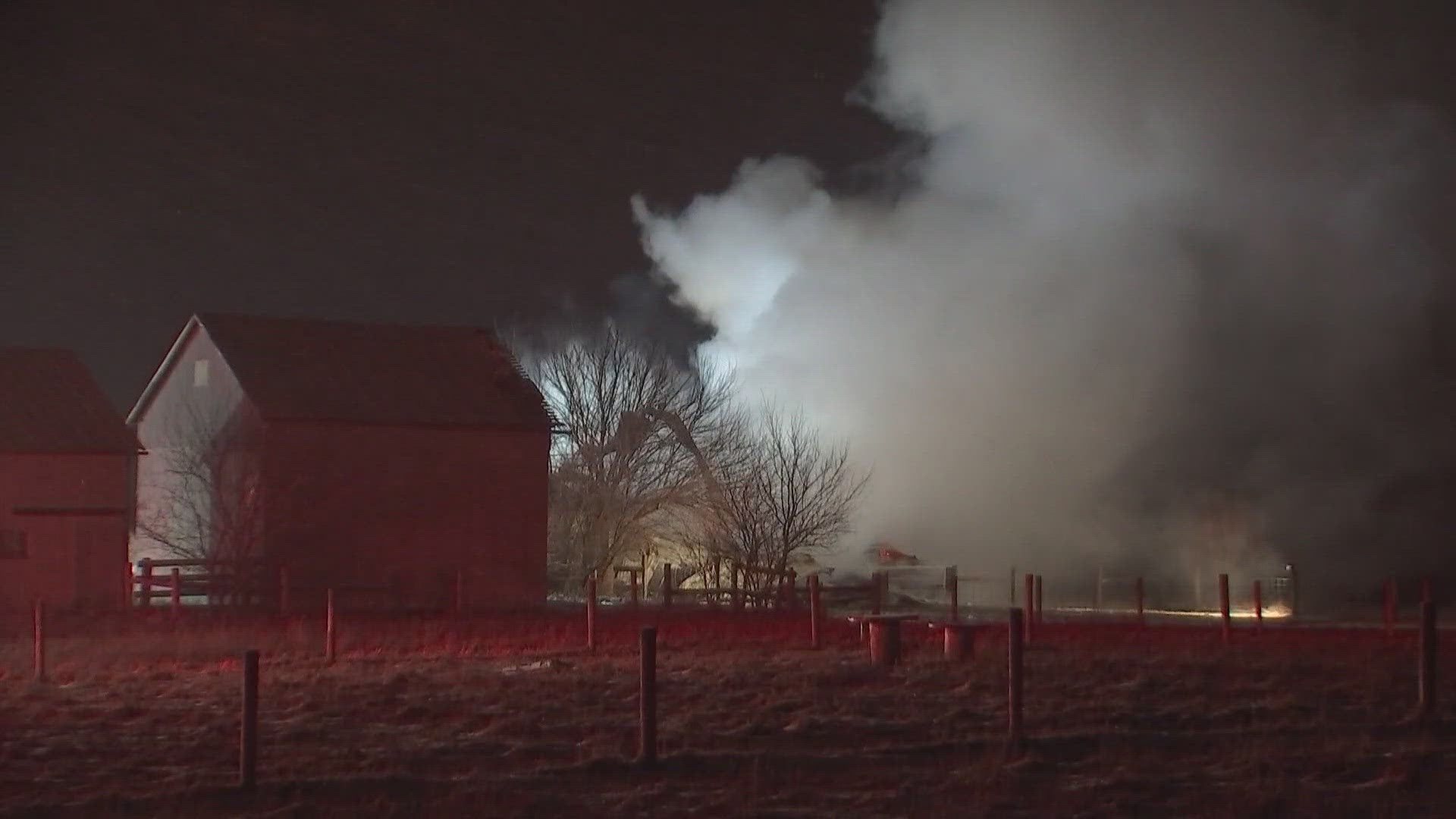 Dozens of goats dead after a barn fire in Licking County | 10tv.com