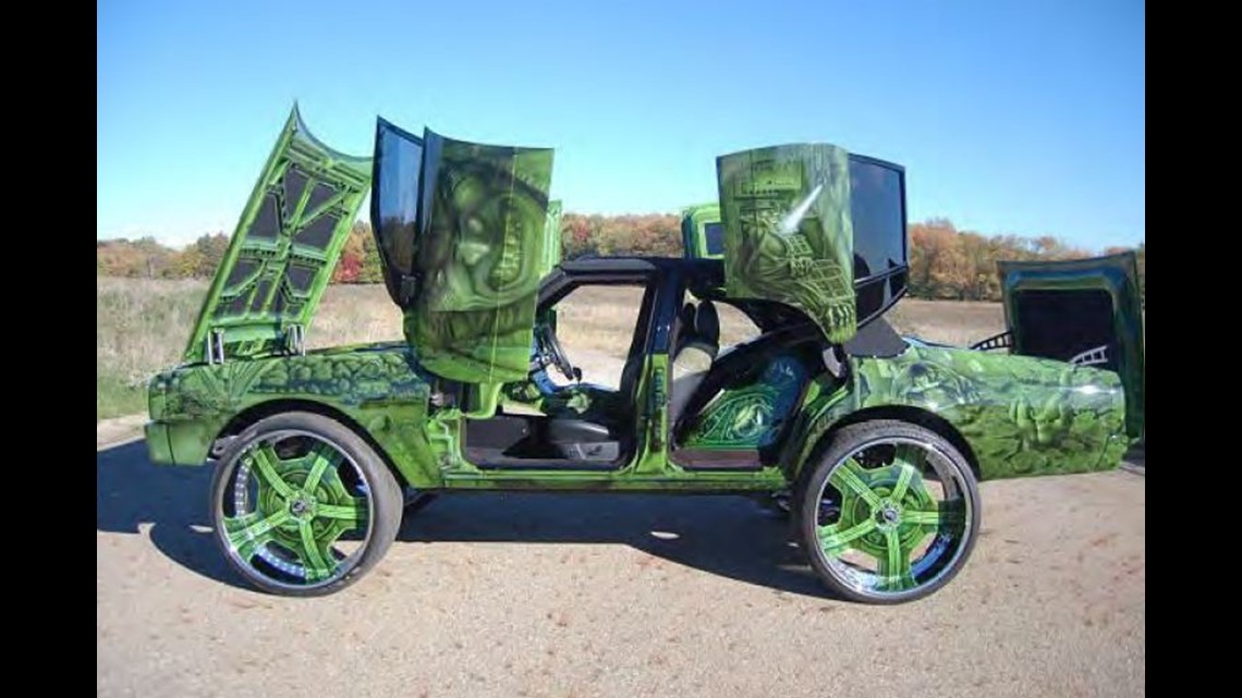 'Incredible Hulk' Car Smashes Way Onto US Marshals' Online Auction List ...