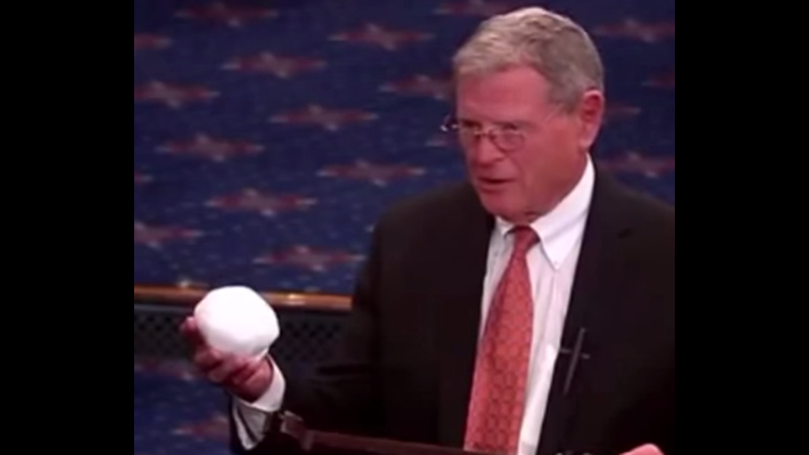 Congressman Tosses Snowball In Senate While Arguing Against Climate ...