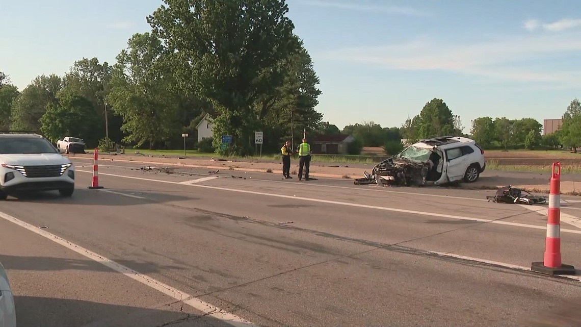 Deadly crash shuts down state Route 36 in Delaware County | 10tv.com