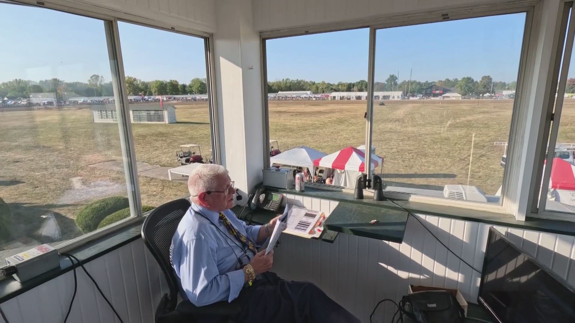Delaware County Fair honors voice behind Little Brown Jug | 10tv.com