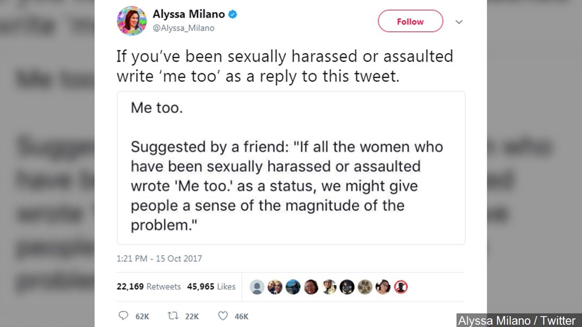 Twitter reveals massive reach of #MeToo movement | 10tv.com