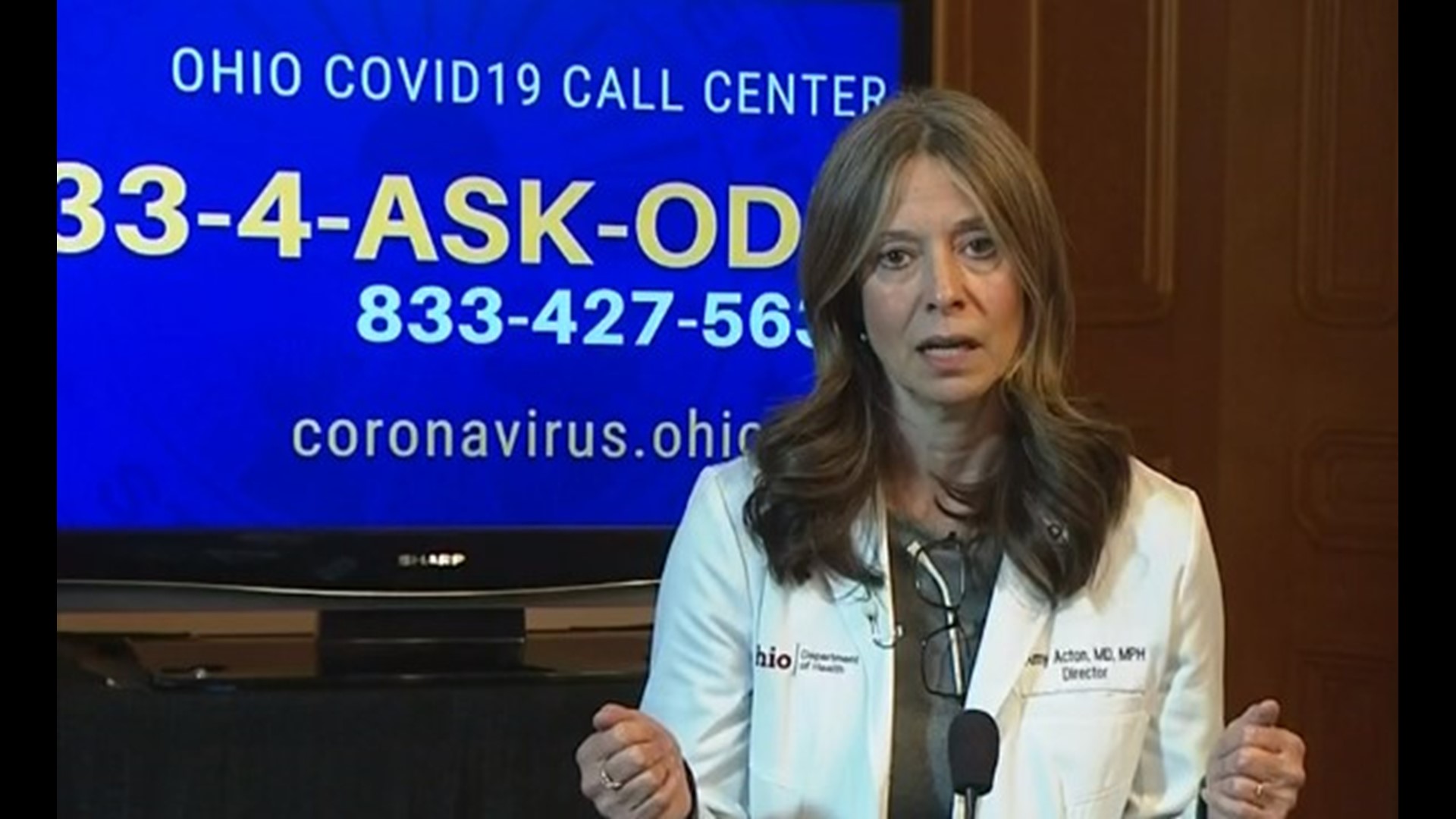 Acton: Return to normal will be 'gradual' after peak hits | 10tv.com