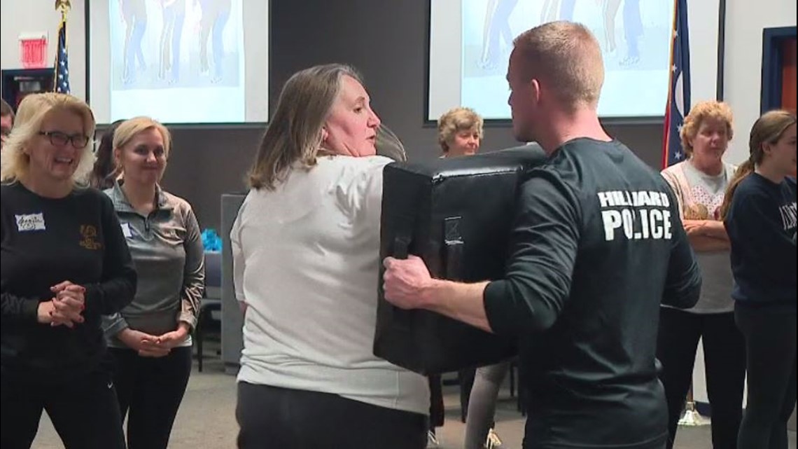 The Right Moves: Local police teaching women self-defense techniques ...